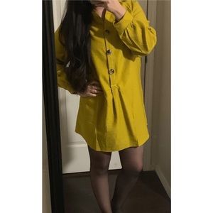 Dresses | Kin Dress In Mustard Yellow | Poshmark